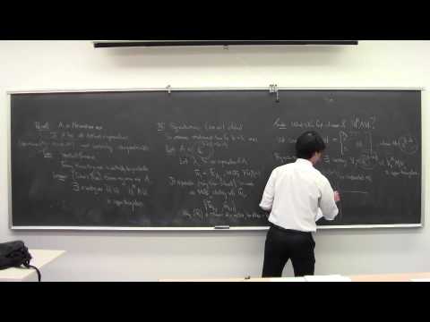 Math 060 Linear Algebra 30 112414: Spectral Theorem - YouTube