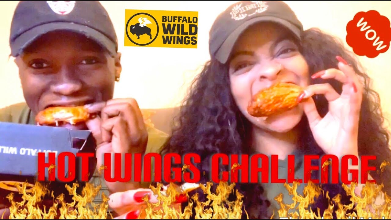 Extreme Spicy Hot Wing Challenge (Very Funny) - YouTube
