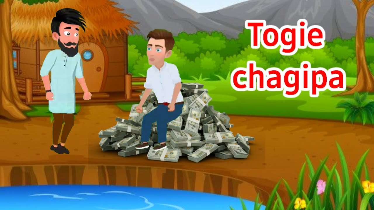 Togie chagipa mande moral story 2024 garo cartoon - YouTube