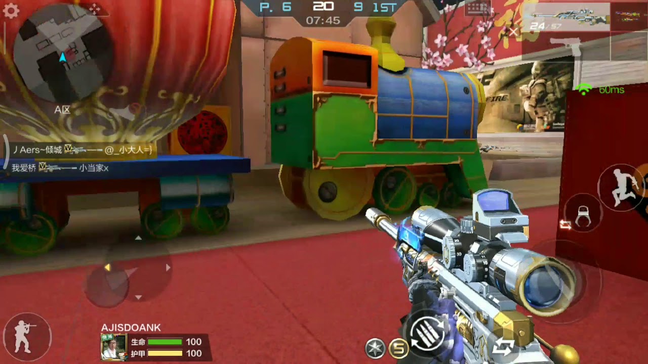 Crossfire Mobile China - FFA Sniper Mode - (VIP)AWM Ranger - YouTube