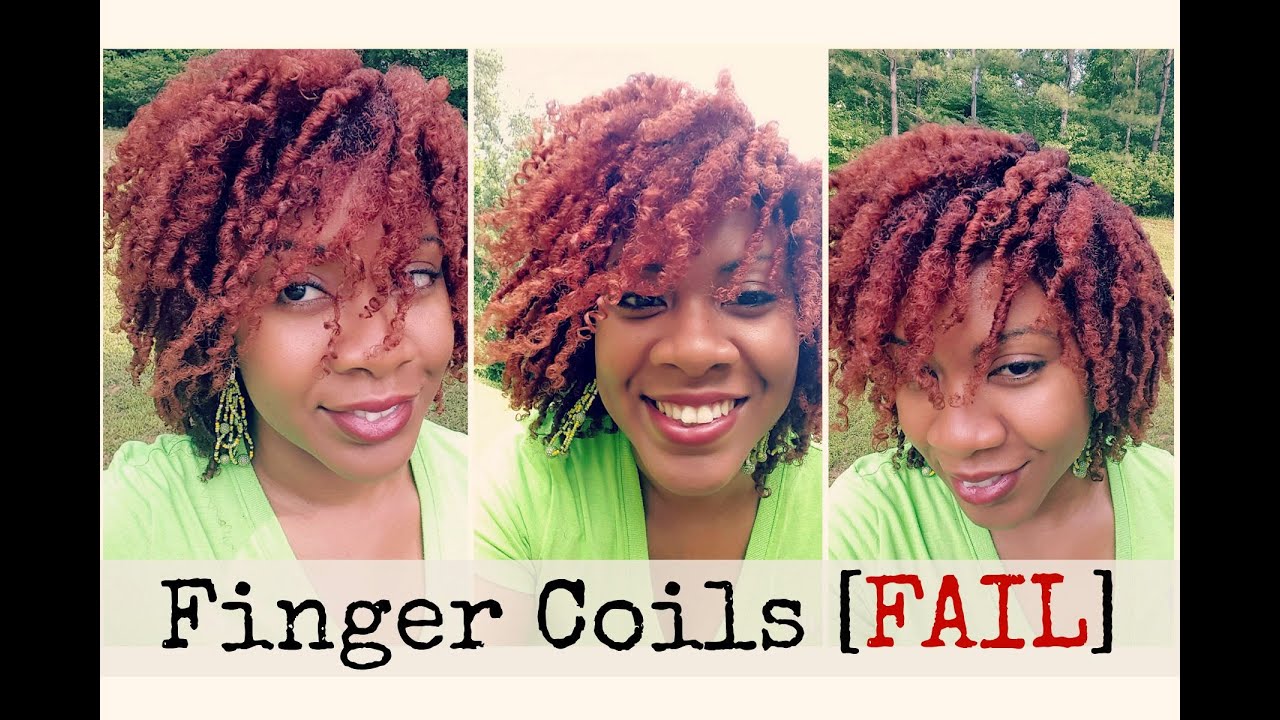 Finger Coil FAIL on Natural Hair | Naturally Michy - YouTube