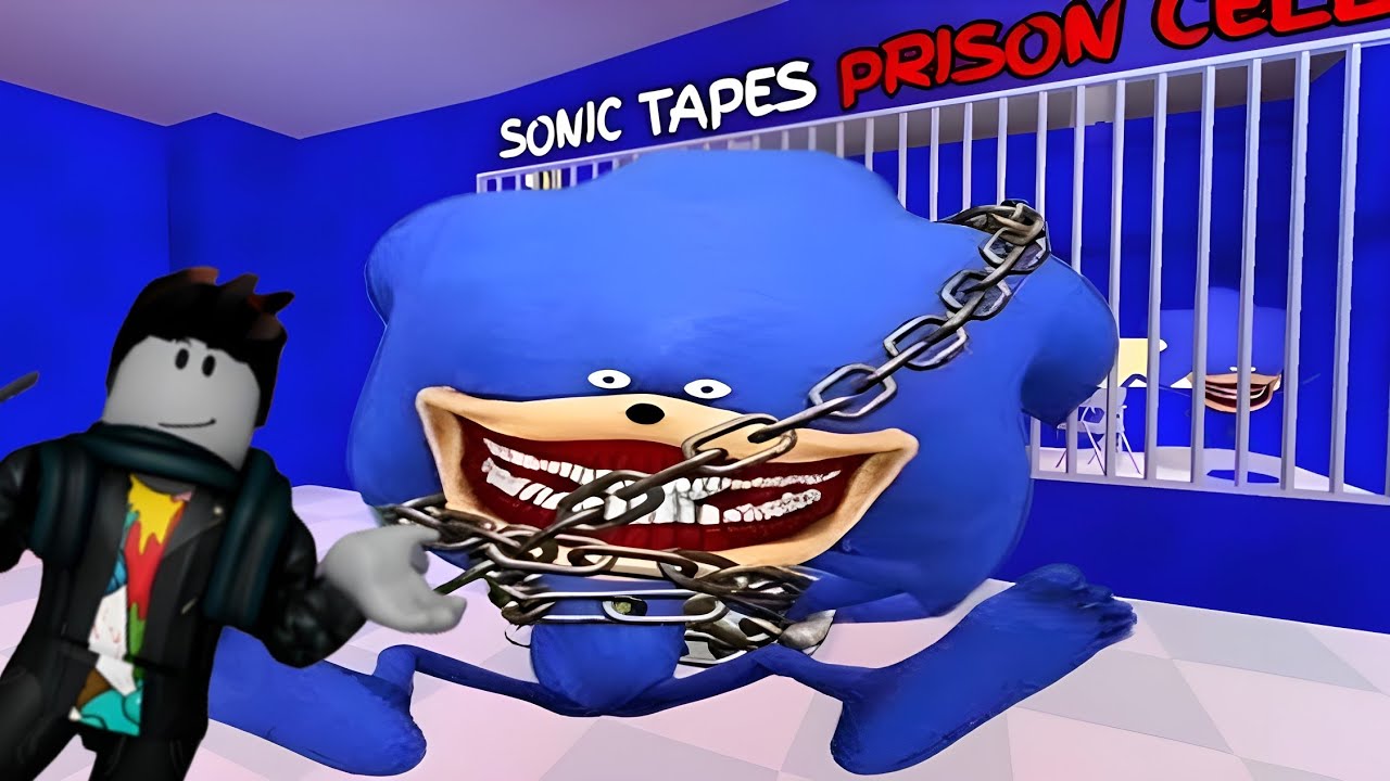 SONIC TAPES PRISON RUN! (SHIN) #roblox - YouTube