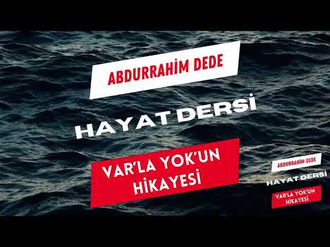 Hayat Dersi - Yazar ve Avukat : Abdurrahim Dede