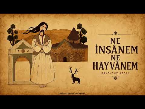 Kaygusuz Abdal - Ne İnsânem Ne Hayvânem | Anatolian Folk Rock | AI Music