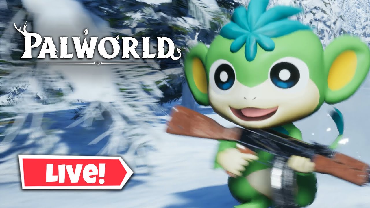 🔴LIVE🔴| Palworld Livestream | Exploring New Worlds! | + With Friends ...