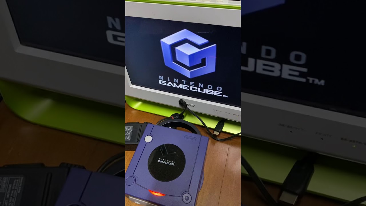 Nintendo GameCube error demo - YouTube
