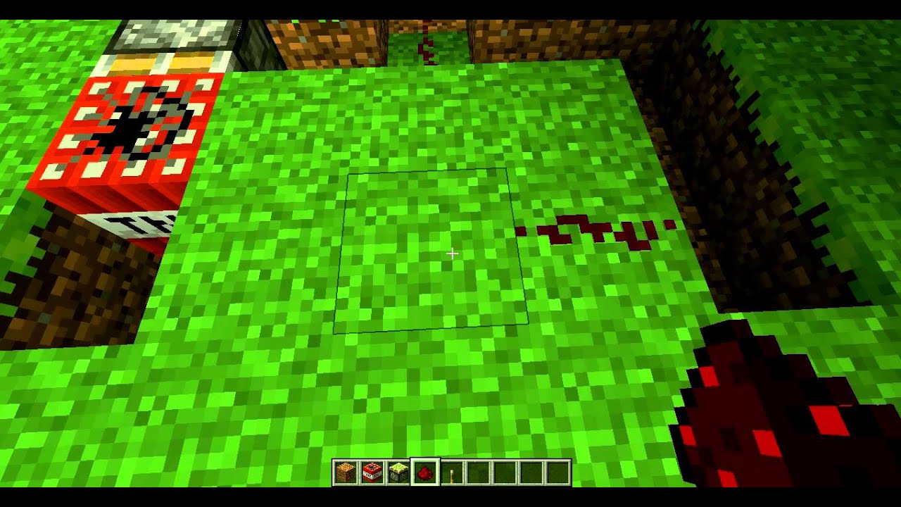 TNT bug in Minecraft - YouTube