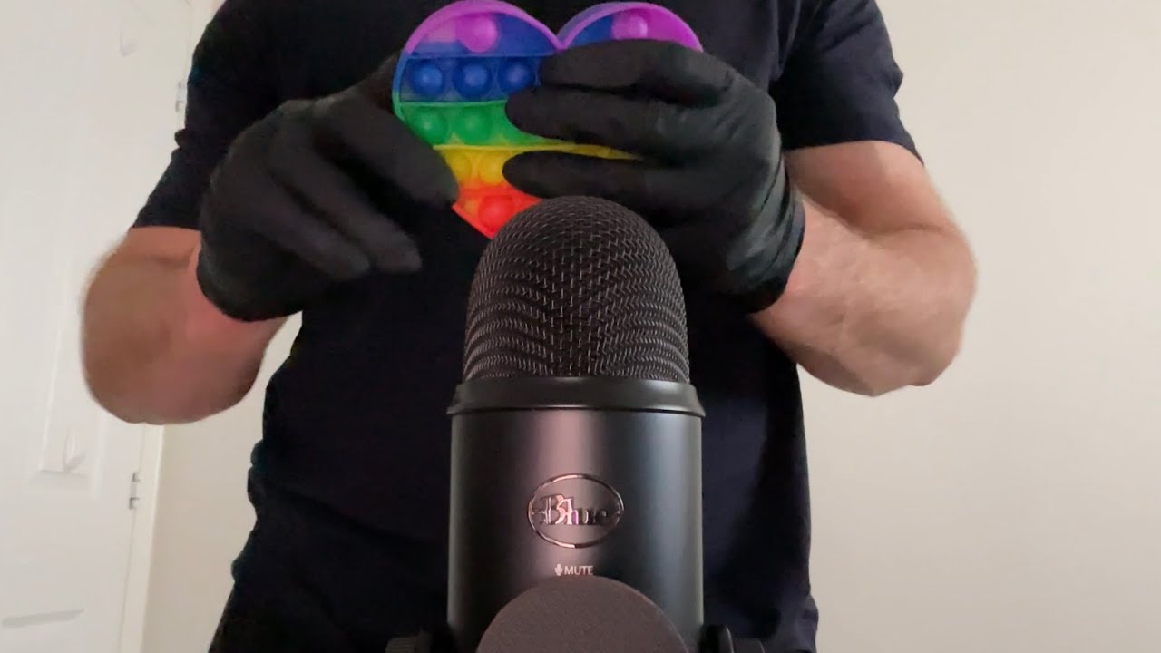 1 HOUR of Tapping ASMR - Screen gets Darker and Darker for SLEEP - YouTube