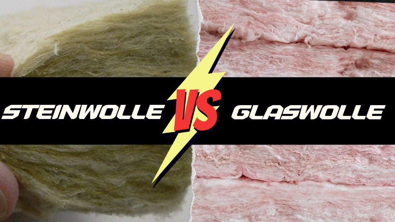 Unterschied Steinwolle Glaswolle
