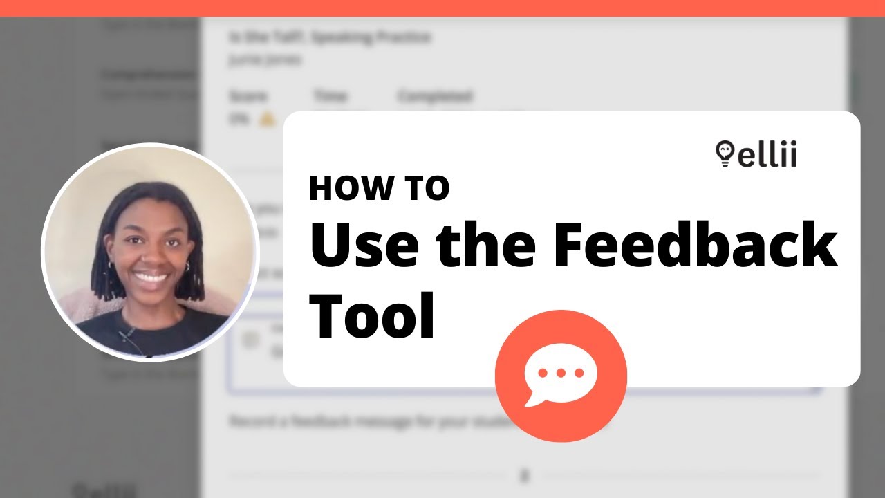 How to Use the Feedback Tool - YouTube