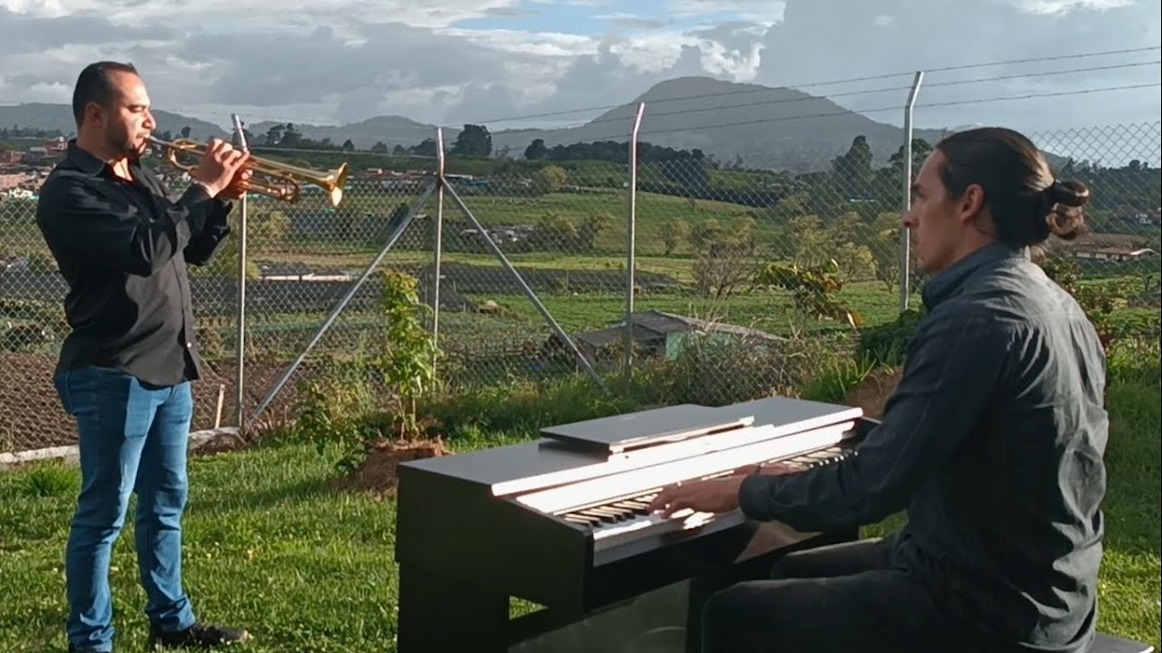 Frank Sinatra - My Way piano and trumpet cover (lyrics eng/esp) - YouTube