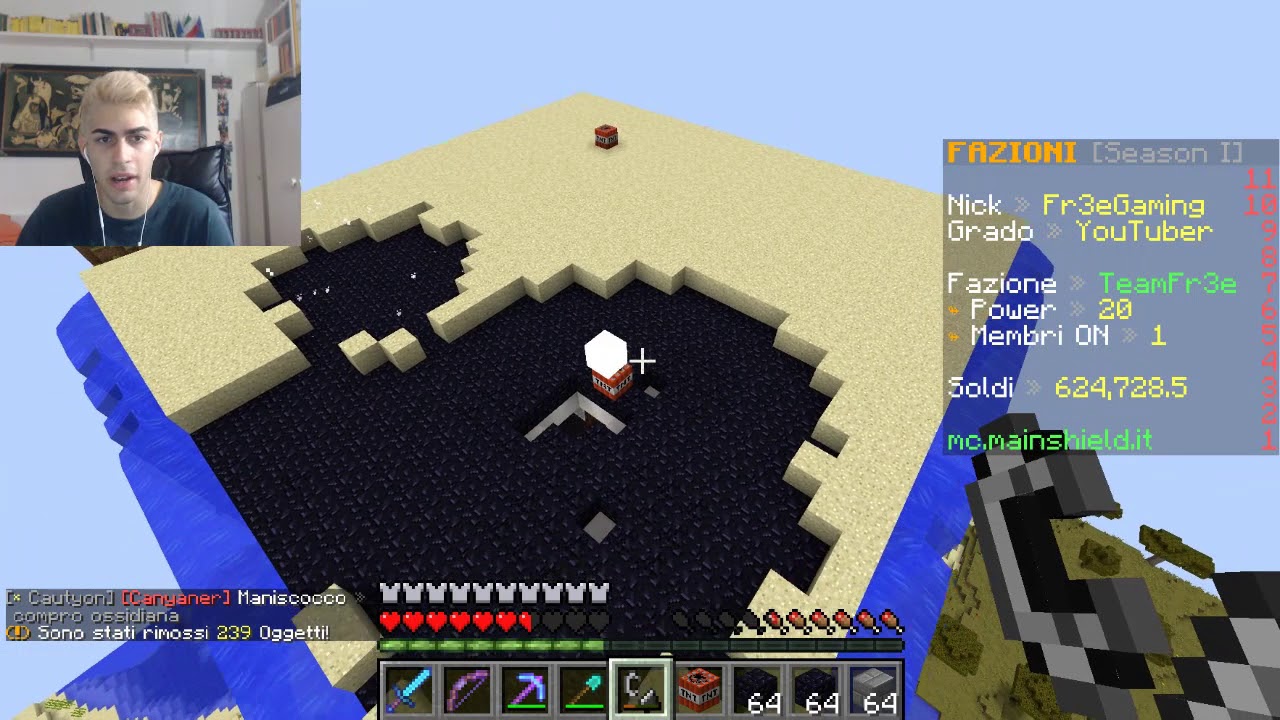 Minecraft Fazioni ep 6 - Prima Fazione Griffata - YouTube