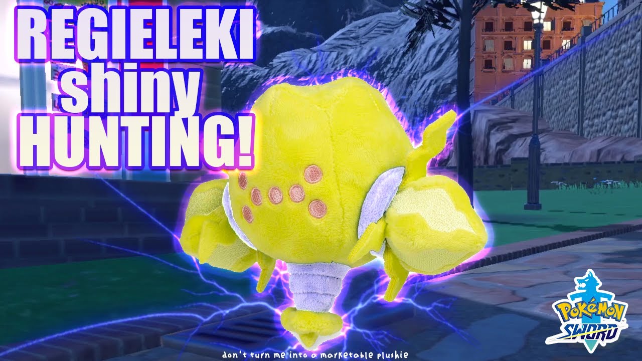 [LIVE] shiny REGIELEKI hunting! | Pokemon Sword - YouTube