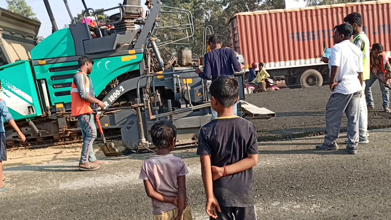 NH 34 KCC buildcon Pvt.Ltd. (dignagar under construction road work ...