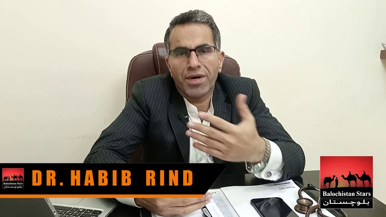 Dr. Habib Rind Assistant Professor BINUQ | #BalochistanStars - YouTube