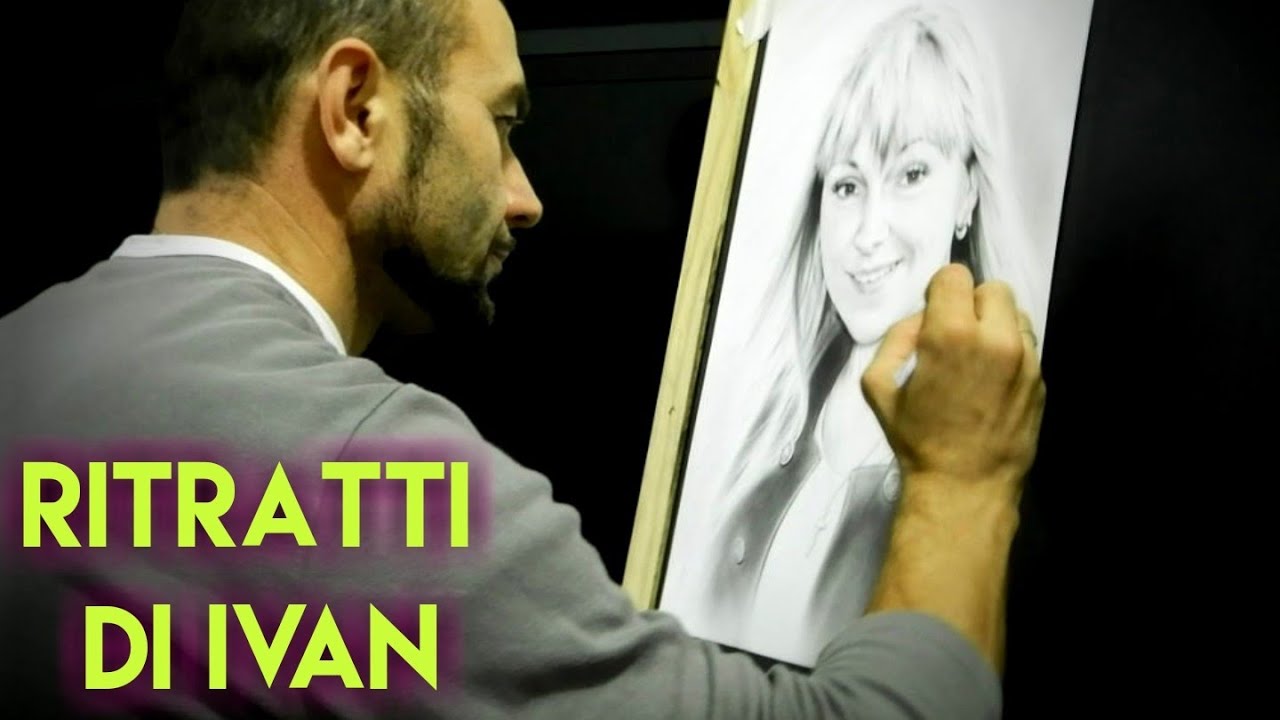 Desene si portrete realistice in creion / Ritratti realistici a matita artista Ion Munteanu ...