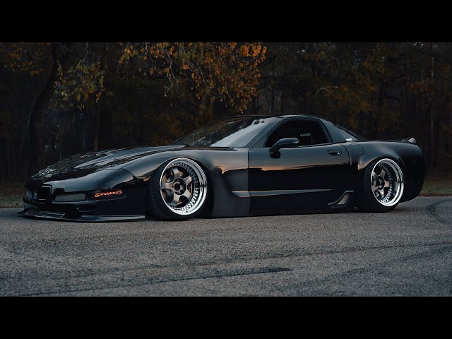 Slammed C5 Corvette