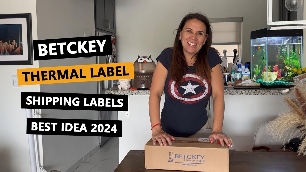 Betckey Thermal Label Review (Best Shipping labels Idea 2024) - YouTube