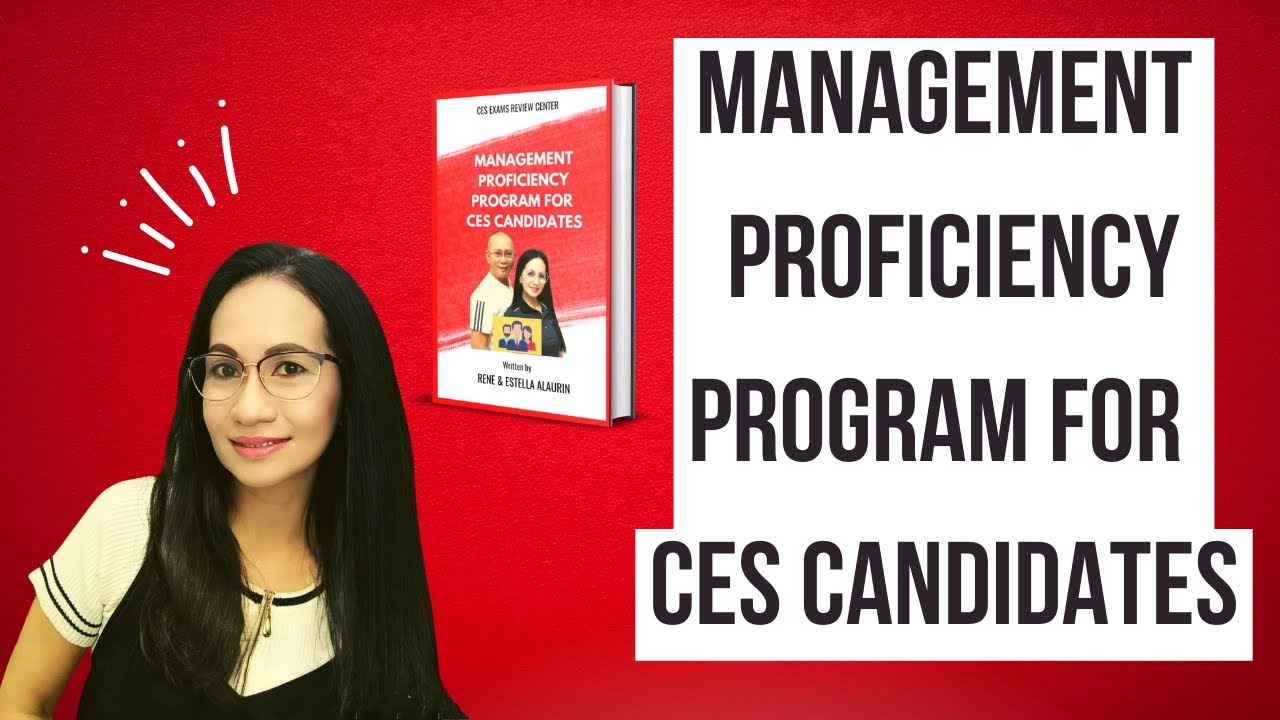 MANAGEMENT PROFICIENCY PROGRAM FOR CES CANDIDATES (MPPCC) - YouTube
