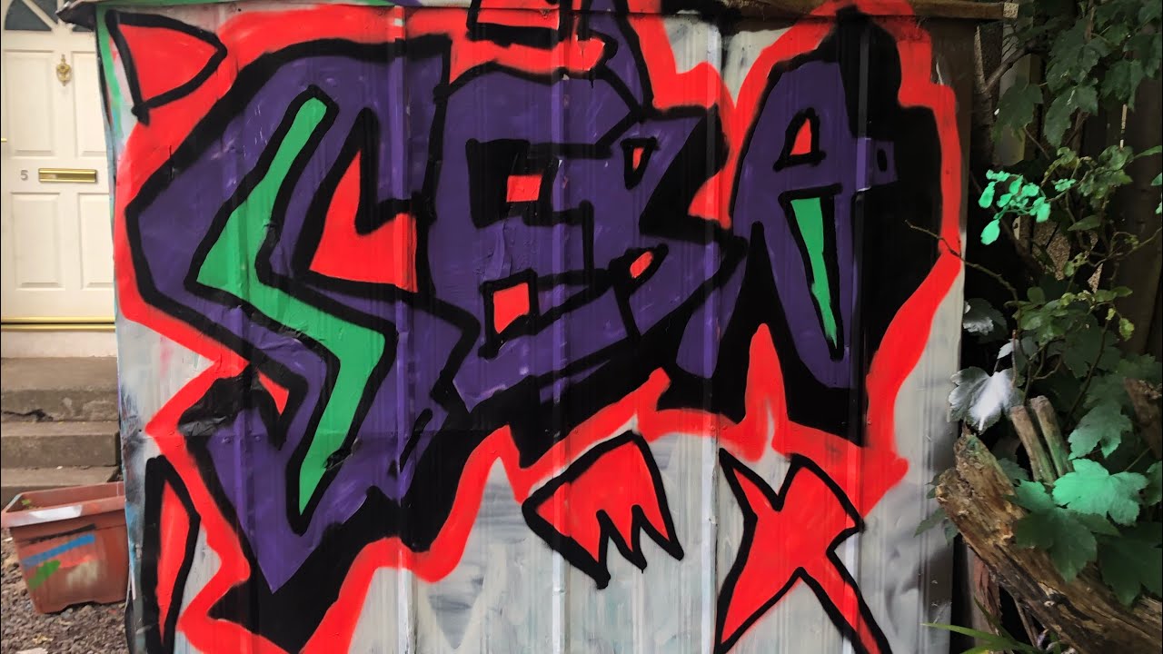 Raw graffiti for my friend Seba - YouTube