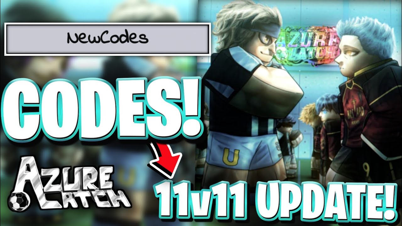 ⚽11v11! All LATEST 11V11 UPDATE CODES FOR AZURE LATCH! ROBLOX AZURE ...