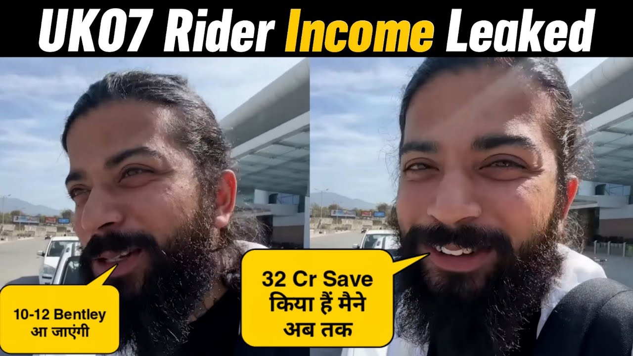 Uk07 Rider Earning Leaked 😳 | Uk07 Rider Earning | Uk07 Revealed his ...