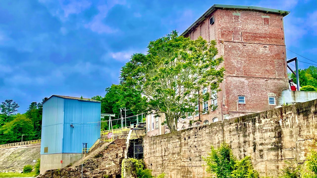 Fries Dam in Fries VA on the New River - YouTube