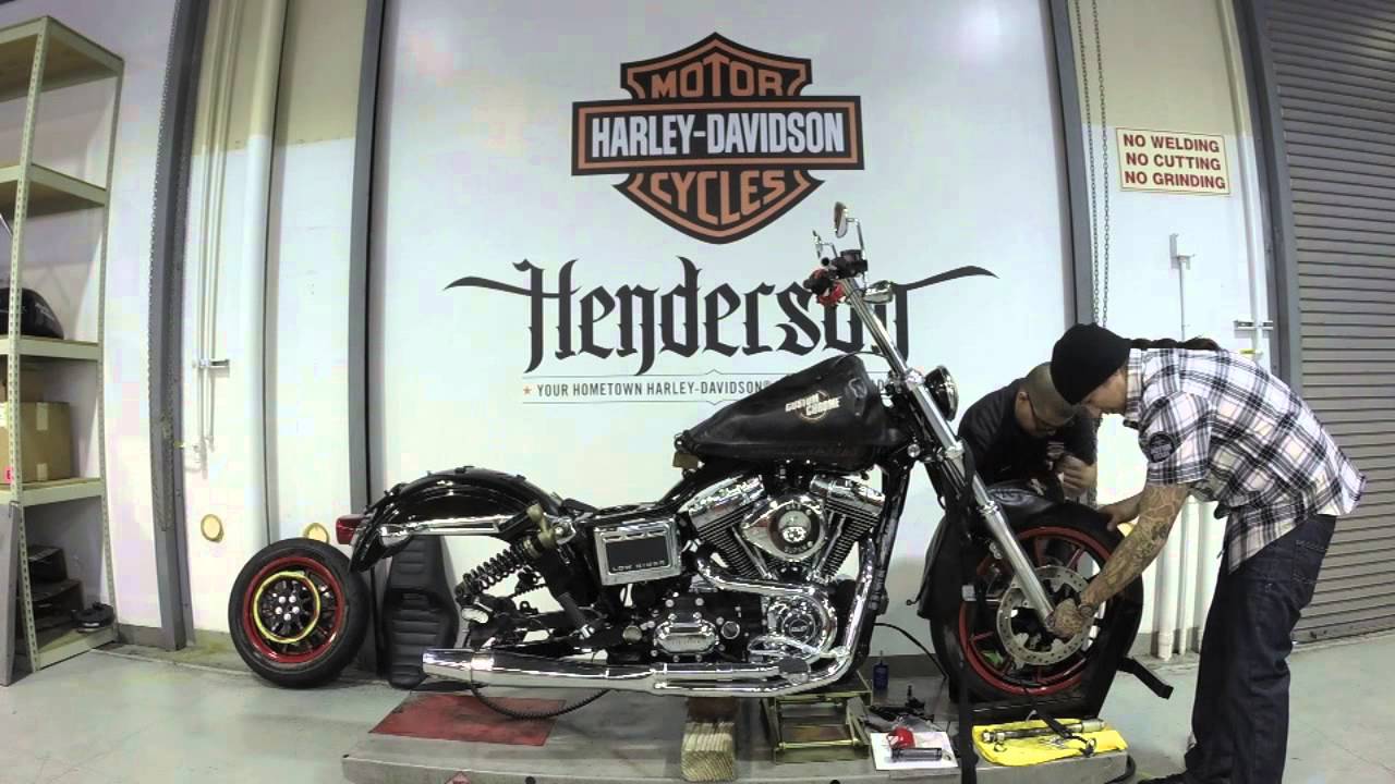 Hendo H-D Presents... 2015 FXDL Dyna Low Rider Build Pt.3 - YouTube
