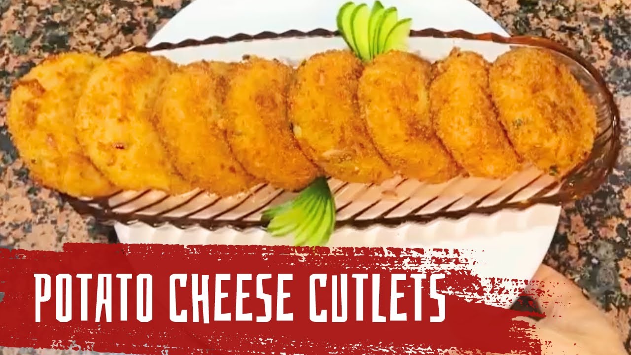 Potato cheese cutlets recipe - YouTube