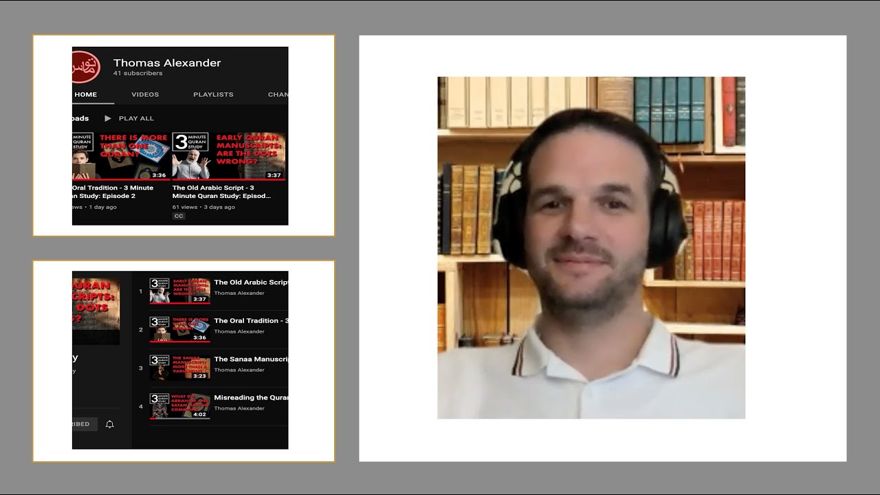 Thomas Alexander finally has his own 'YouTube Channel'! - YouTube
