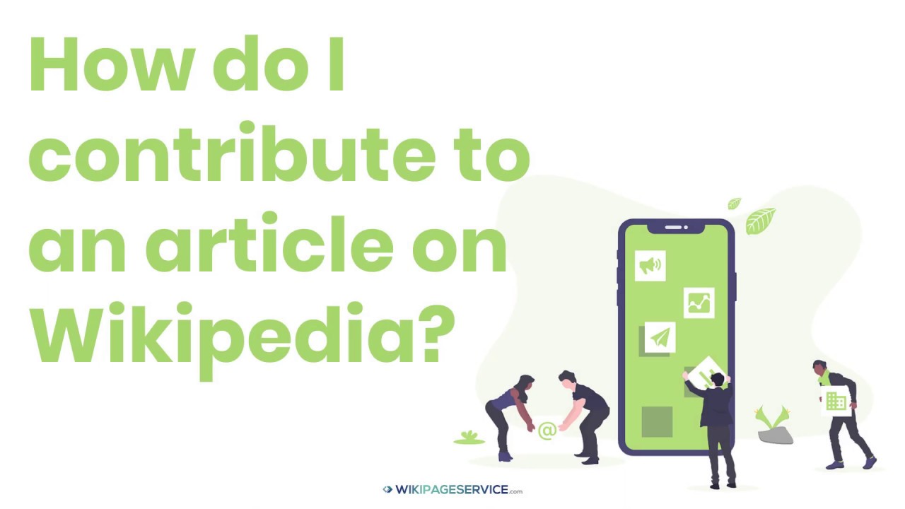 How do I contribute to an article on Wikipedia - YouTube