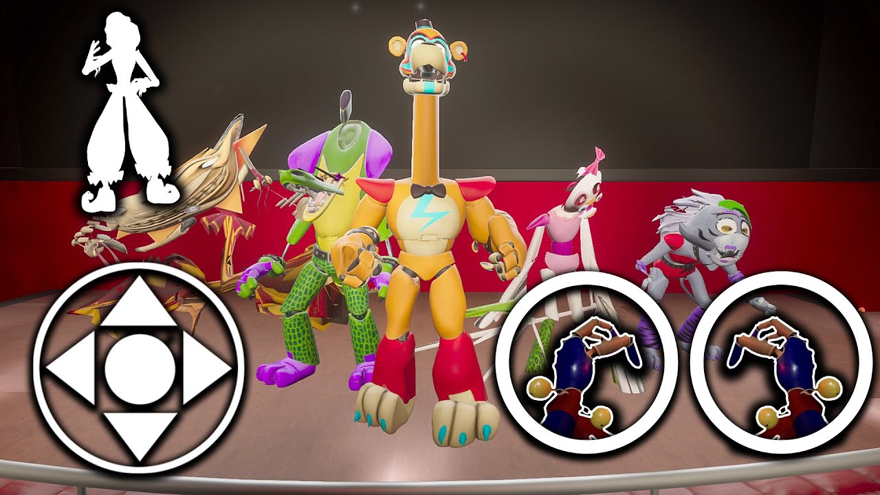 I Became REAL MOON and Attack ALL CURSED ANIMATRONICS in FNAF Security ...