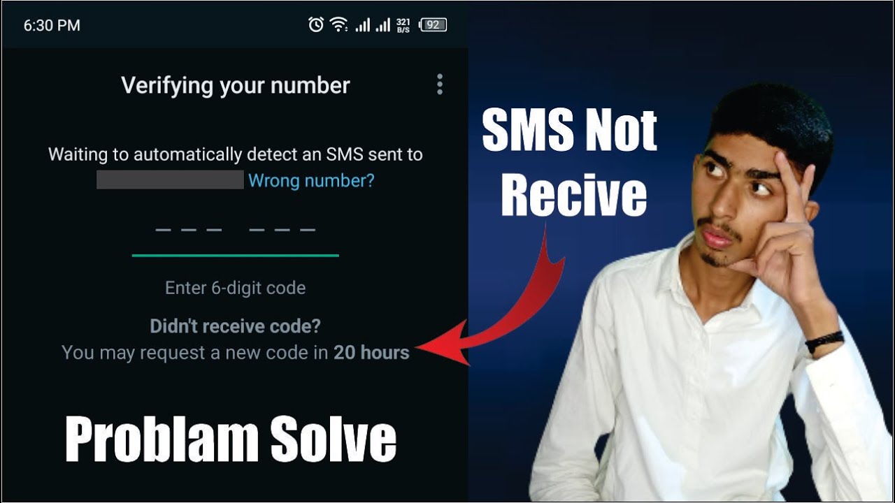 WhatsApp verification SMS Not Receive | WhatsApp Ka Verification SMS Nahin A Raha Technical-ARO ...