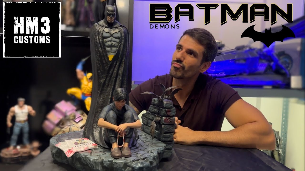 "Batman Demons" Custom 1/4 - Review e Bate - Papo ! - YouTube