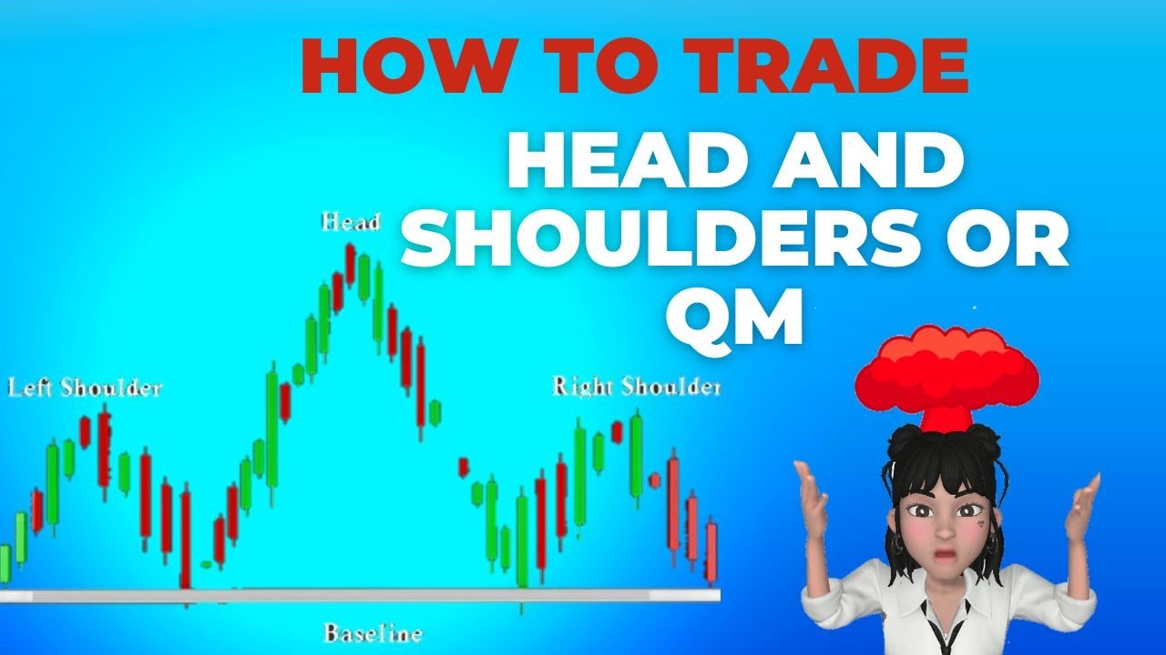 how to trade head and shoulders pattern or quasimodo - YouTube