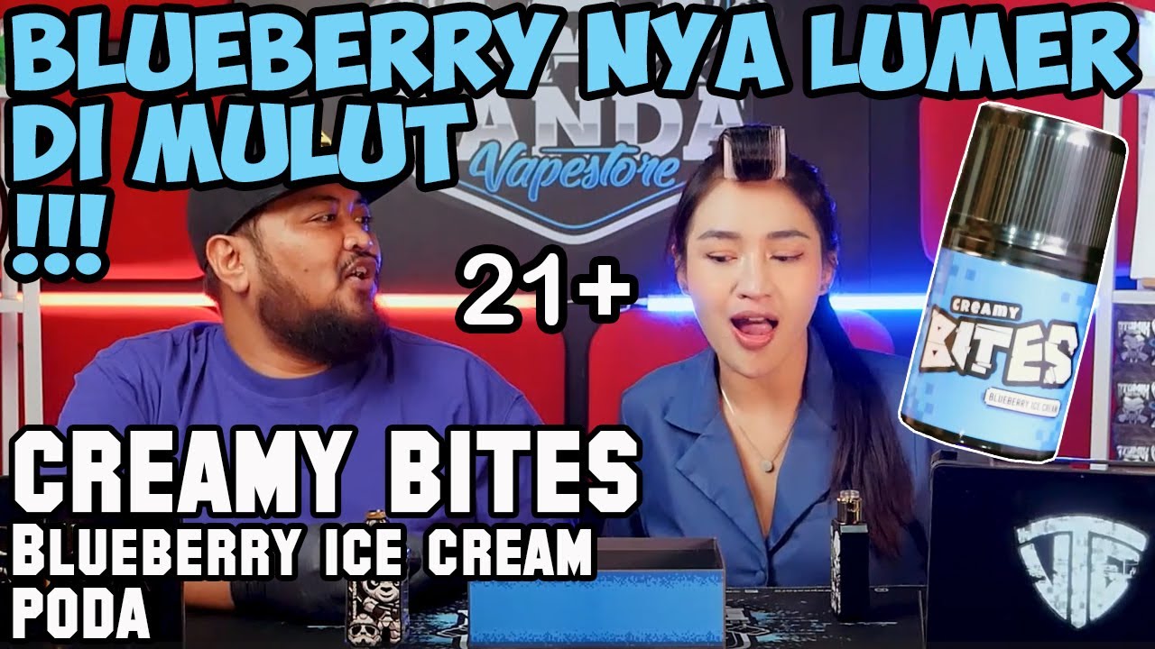 BLUEBERRY NYA LUMER | CREAMY BITES Blueberry Ice Cream by PODA - YouTube