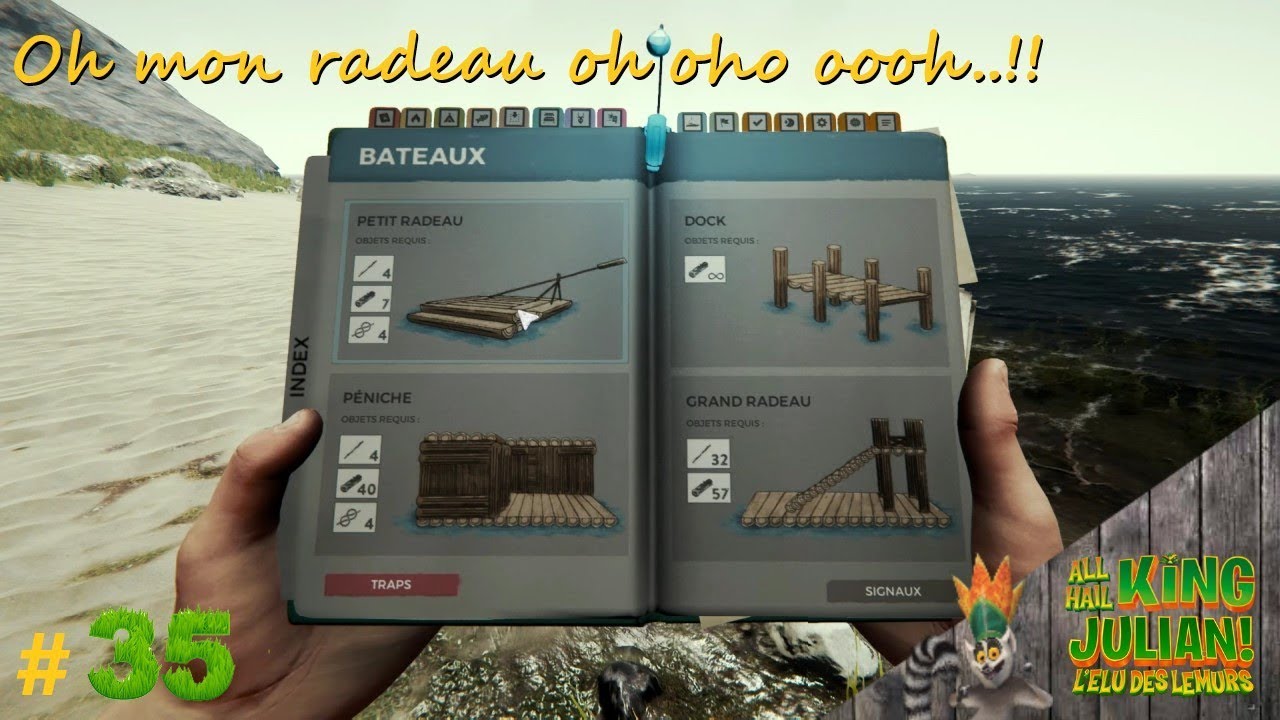 The Forest #35 On visite l'île en RAFT - YouTube