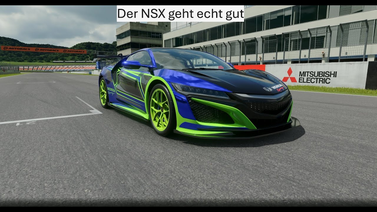 Finale Lap Time # Autopolis # NSX 17 # Nochmal eine Verbesserung - YouTube