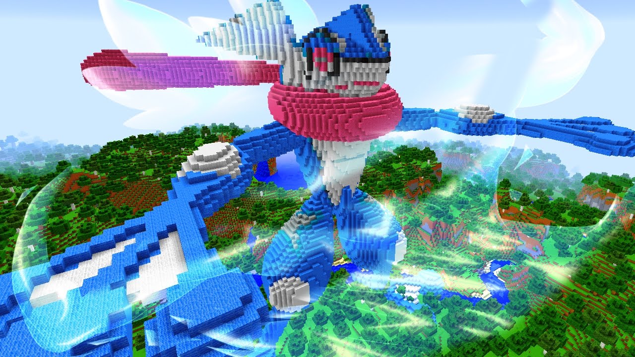MINECRAFT vs POKEMON GO : GIGA GRENINJA VS REZENDEEVIL !! - YouTube