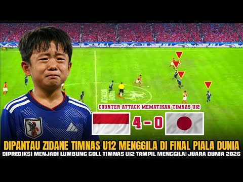 🔴DITONTON PENCARI BAKAT DUNIA TIMNAS U12 MENGGILA DI FINAL PIALA DUNIA! JAPAN MENANGIS DIAKHIR LAGA