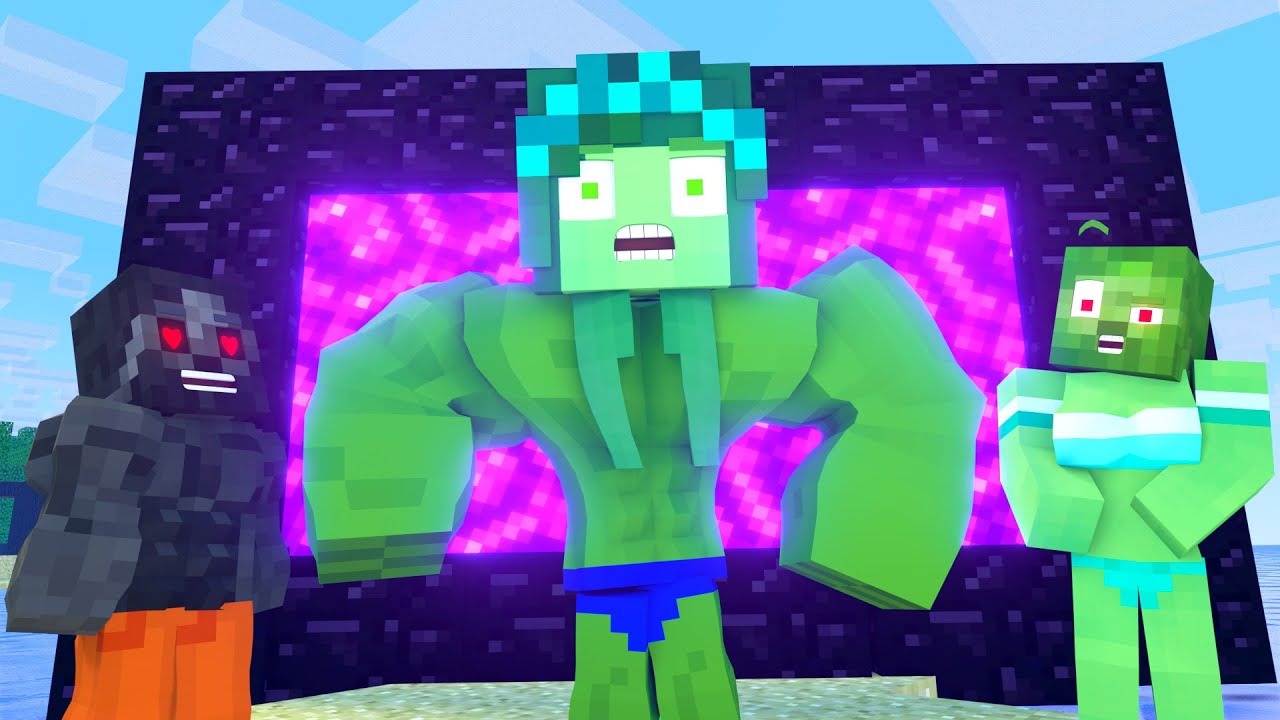 Minecraft Life | Zombo broke the portal? End of time travel ...