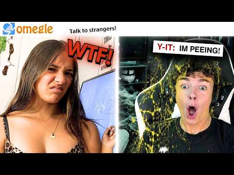 Omegle Peeing Prank!