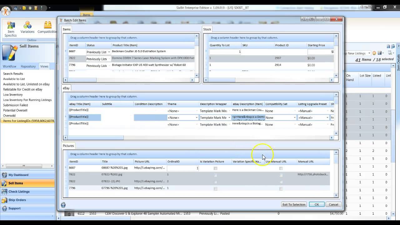 Sixbit Issue with Batch Editing - YouTube