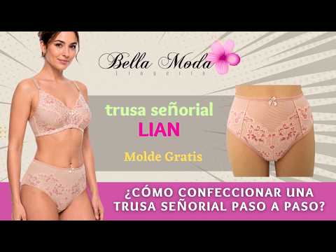 CÓMO CONFECCCIONAR UNA TRUSA PASO A PASO + MOLDES GRATIS