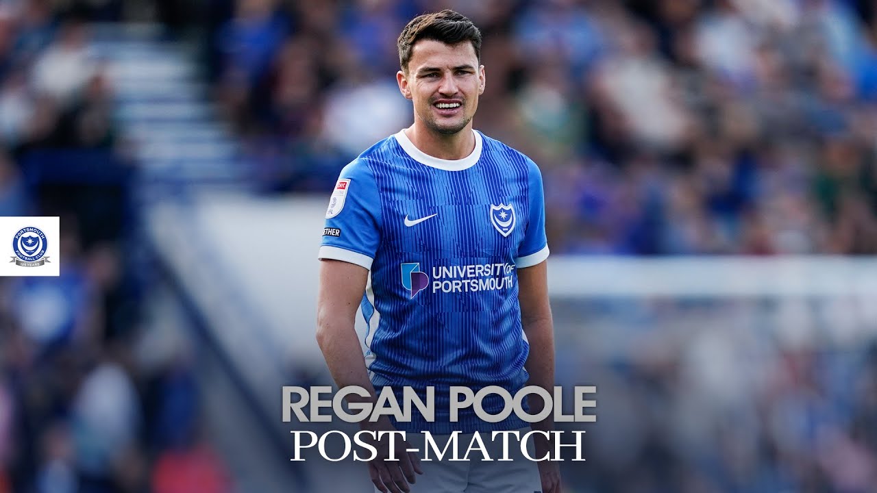 Regan Poole post-match | Pompey 2-1 Lincoln City - YouTube
