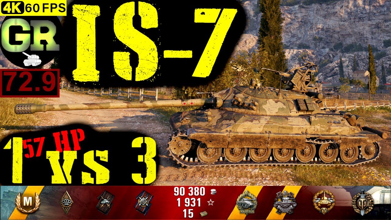 World of Tanks IS-7 WoT Replay - 8 Kills 6.2K DMG(Patch 1.4.0) - YouTube