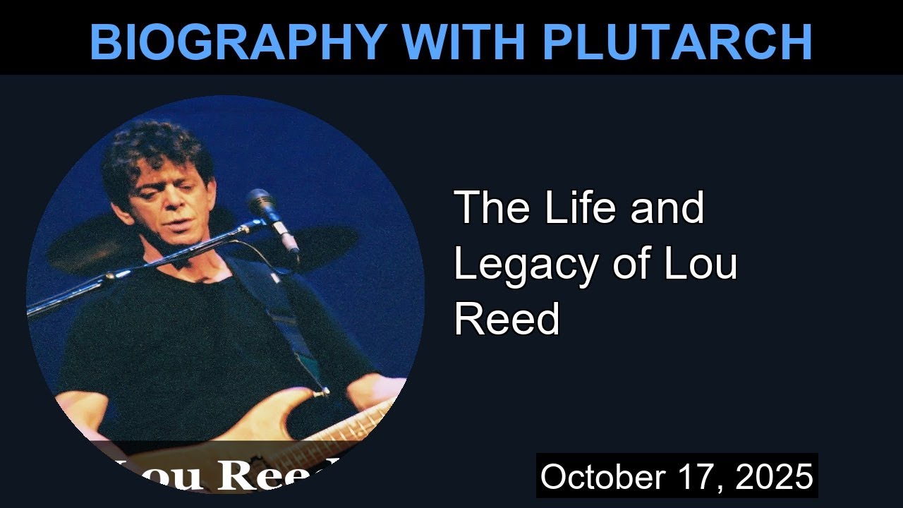 The Life and Legacy of Lou Reed | Biography With Plutarch - YouTube