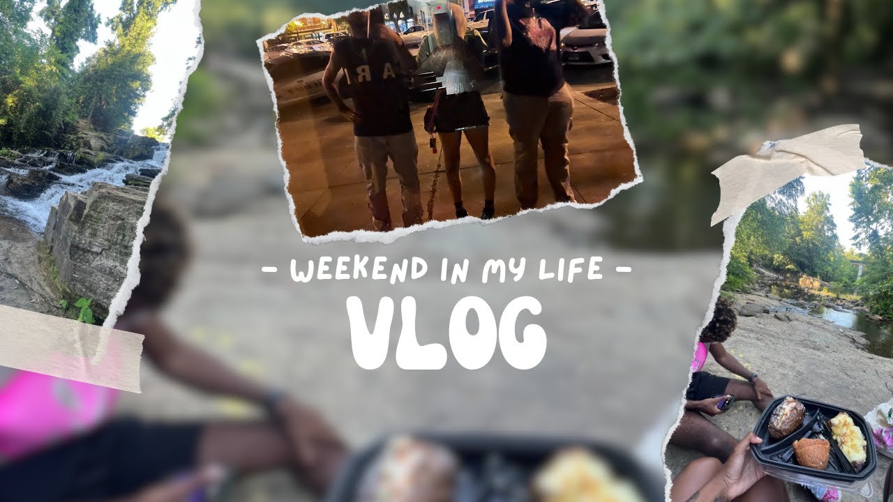 WEEKEND IN MY LIFE | thrifting + waterfall + night out | - YouTube