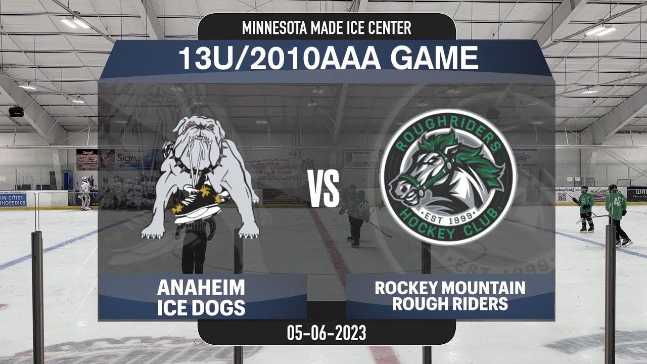 13UAAA Anaheim Ice Dogs vs Rocky Mountain Rough Riders | Stars ...