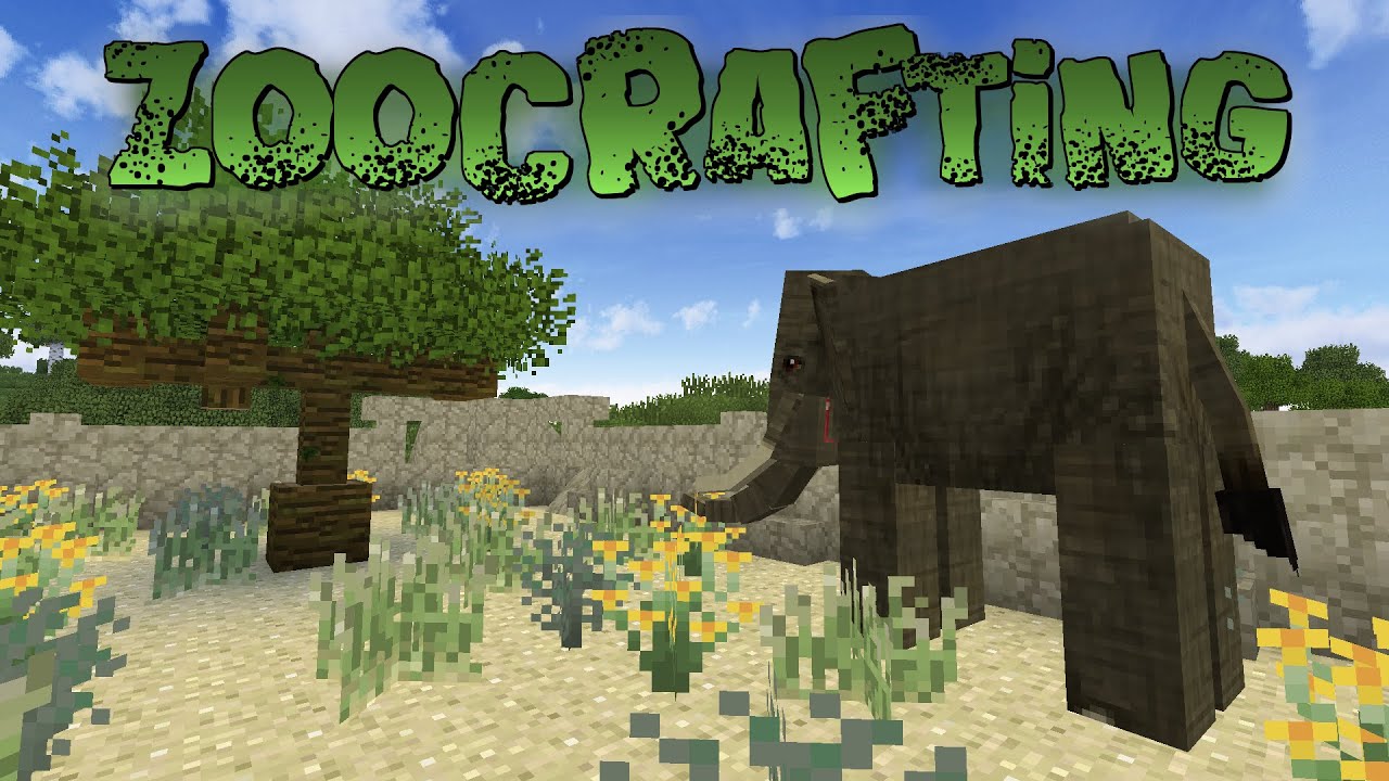 The Long-Awaited Elephant Enclosure - ZooCrafting S2 - Episode 7 - YouTube